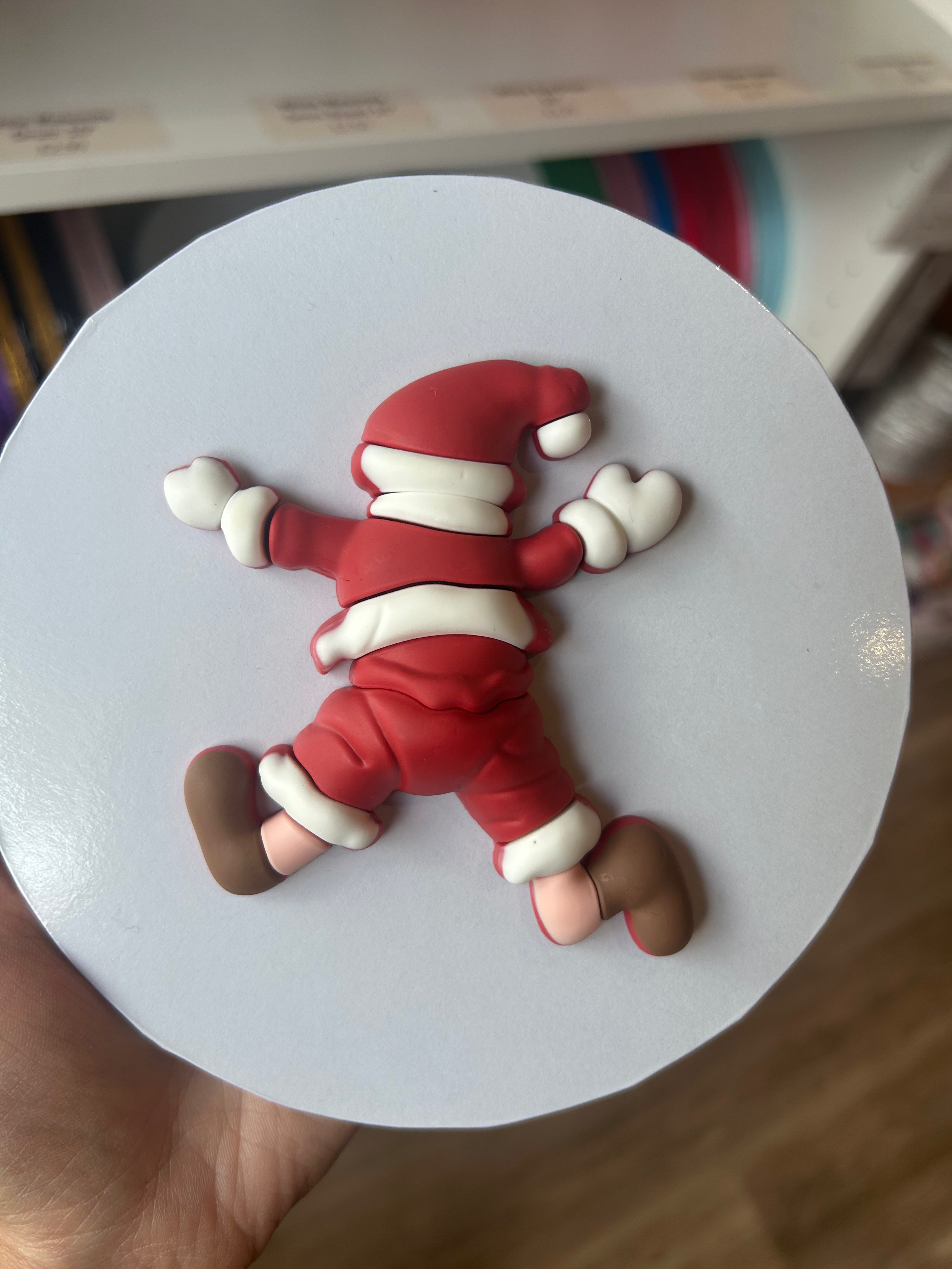 Drunk Santa Cake Topper – Windsor Cakecraft