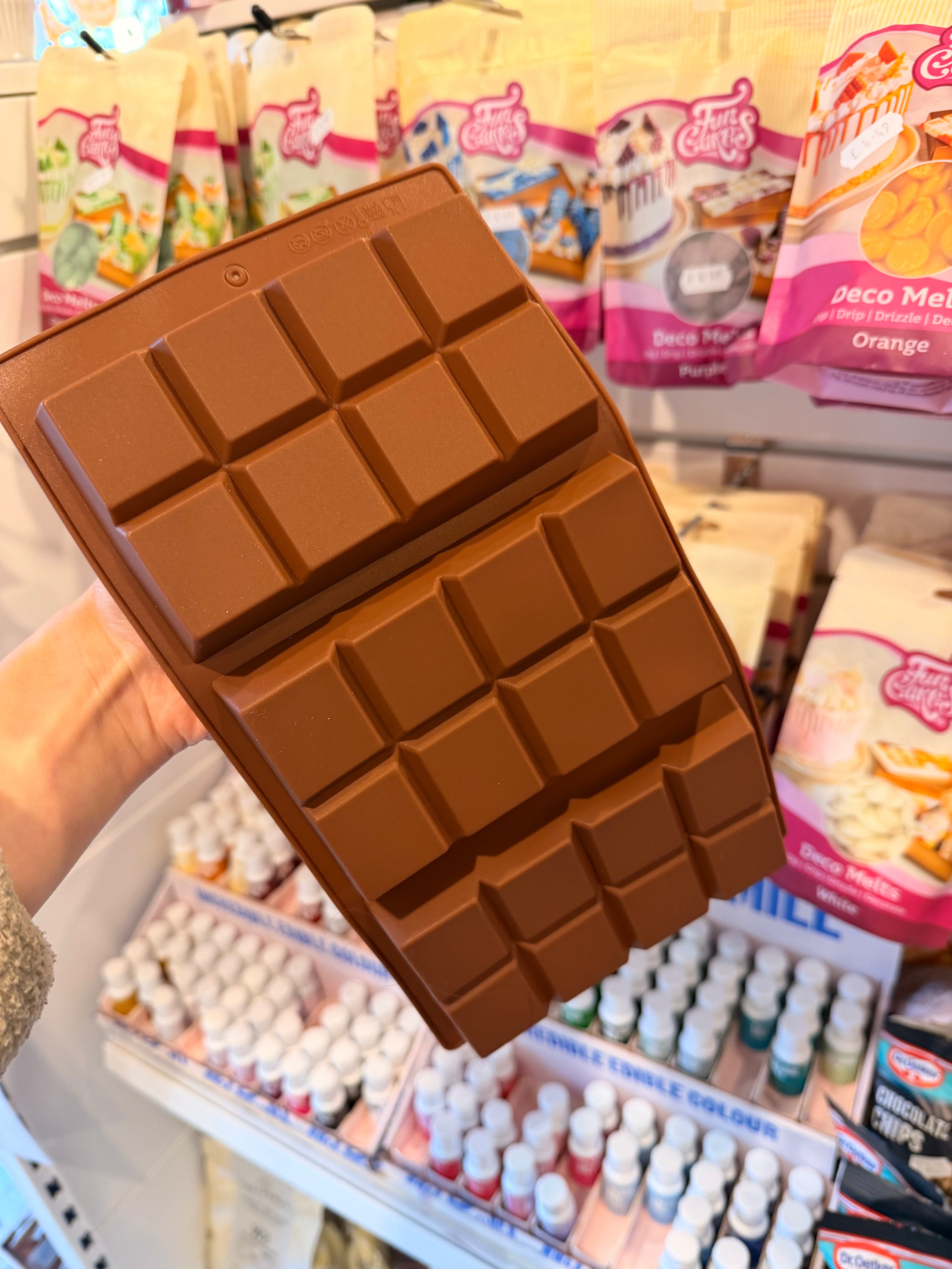 Chunky Chocolate Bar Mould – Windsor Cakecraft