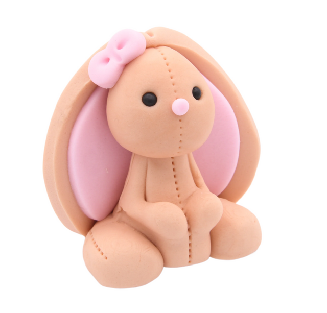 Brown Bunny Sugar Cake Topper – Windsor Cakecraft