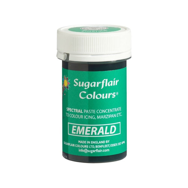 Emerald Sugarflair Paste Colour – Windsor Cakecraft