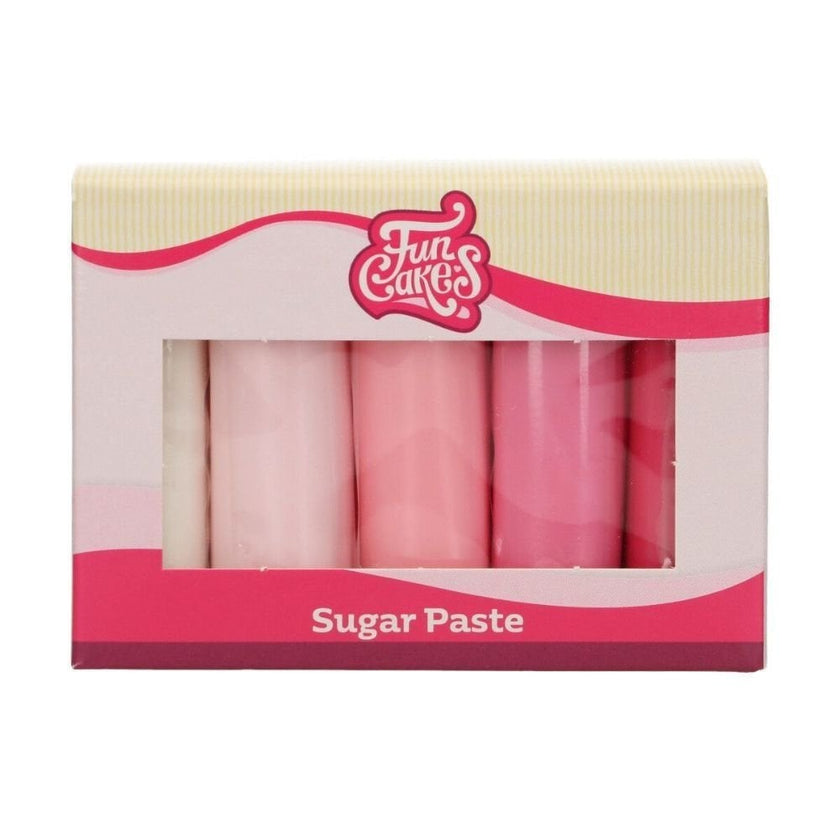 Valentines Sugarpaste Pack - Pink Shades by Funcakes – Windsor Cakecraft