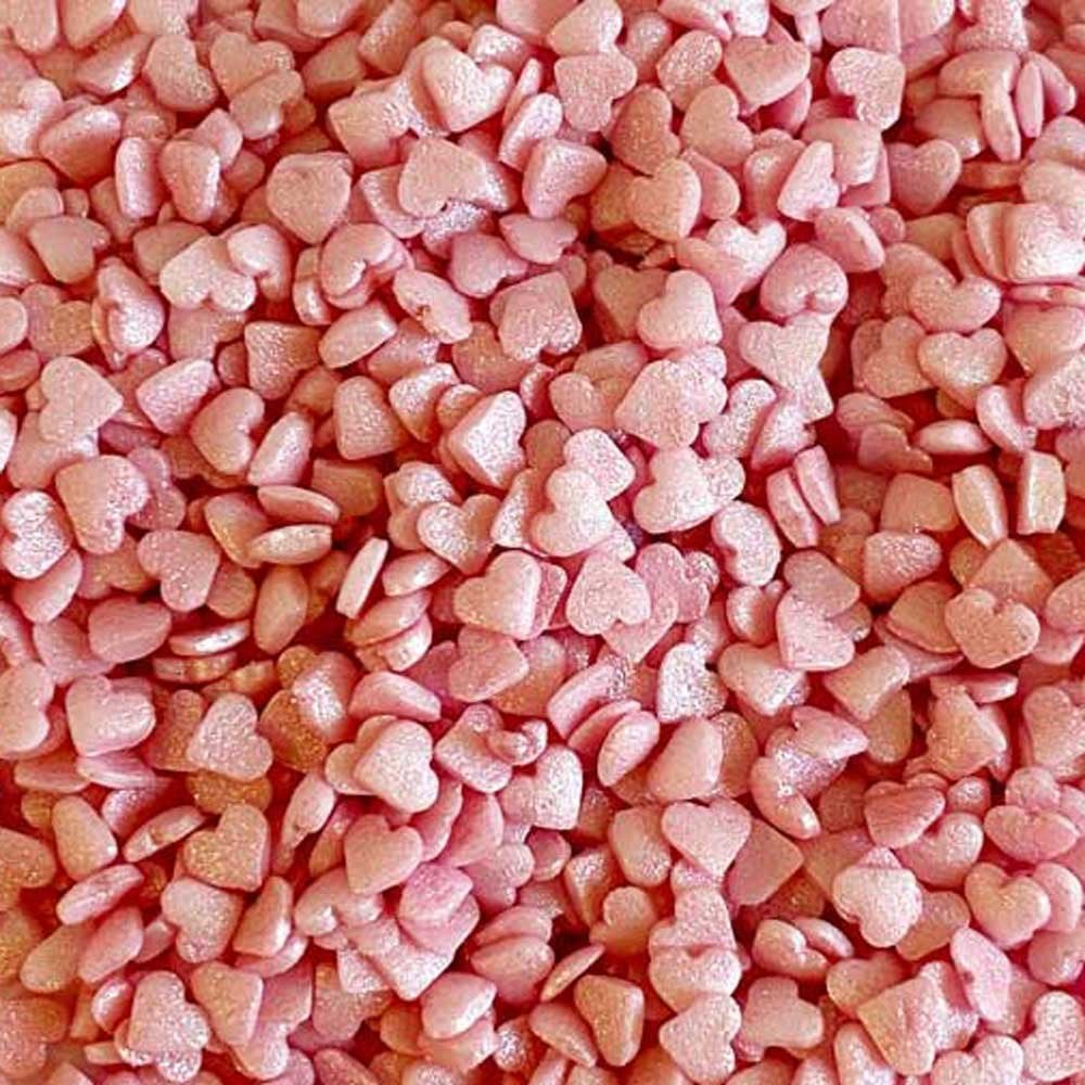 Edible Cake Sprinkles - Micro Pink Hearts – Windsor Cakecraft
