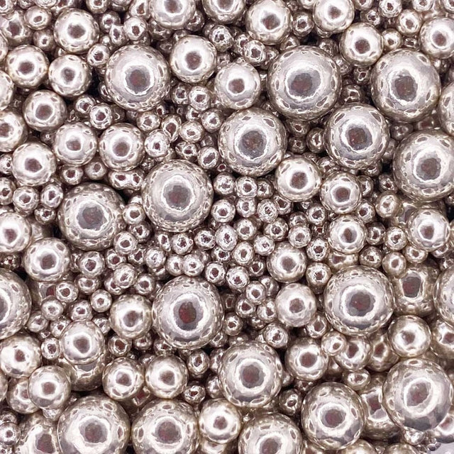 Edible Cake Sprinkles - Silver Pearl Mix – Windsor Cakecraft