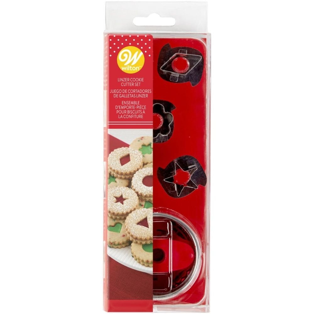 Christmas Linzer Cookie Cutter Set by Wilton – Windsor Cakecraft