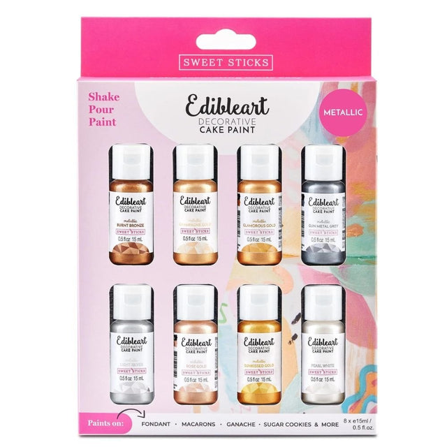 Sweet Sticks Paint Collection - Metallic Colours – Windsor Cakecraft